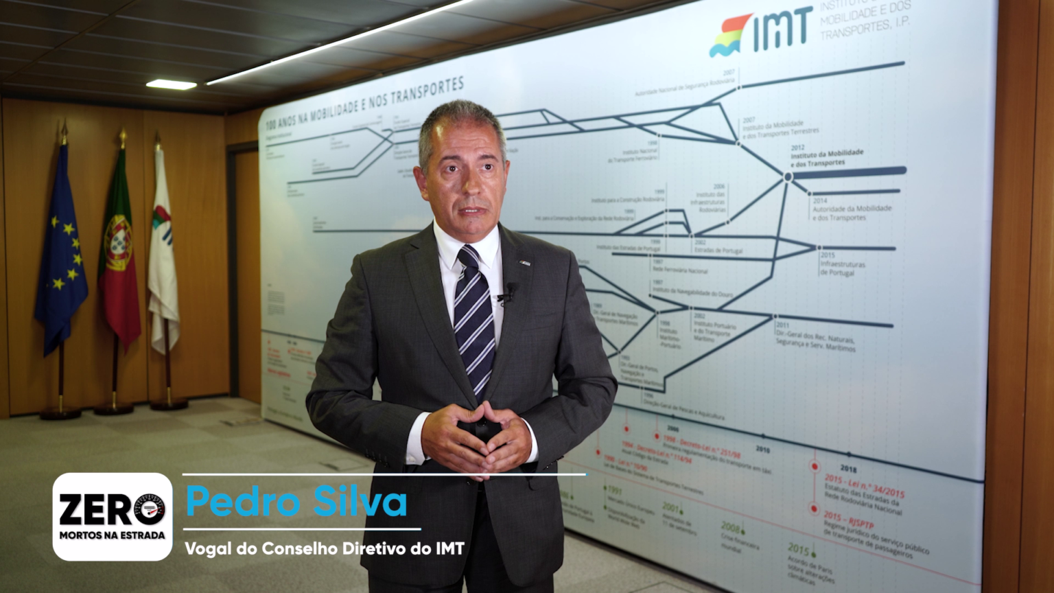 Entrevista ao vogal do Conselho Diretivo do IMT Pedro Silva